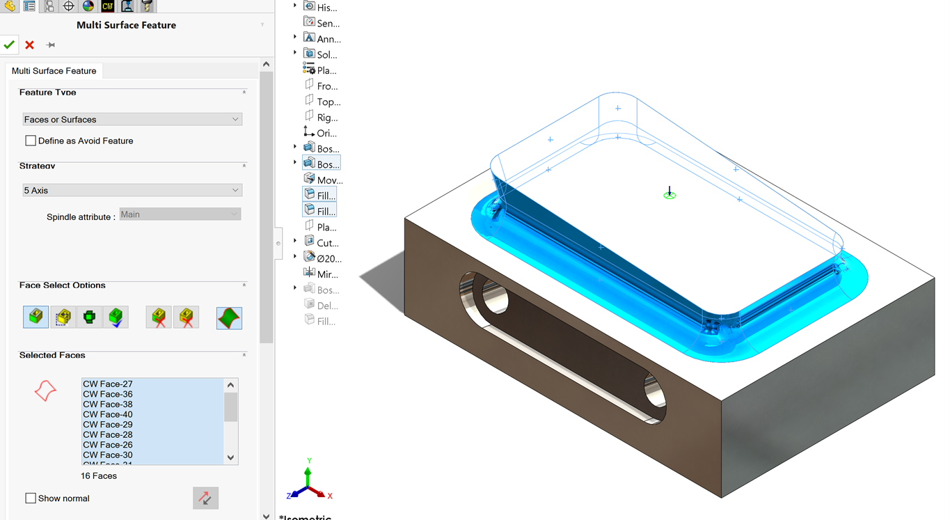 CAMWorks 5-Axis Module for greater machining productivity