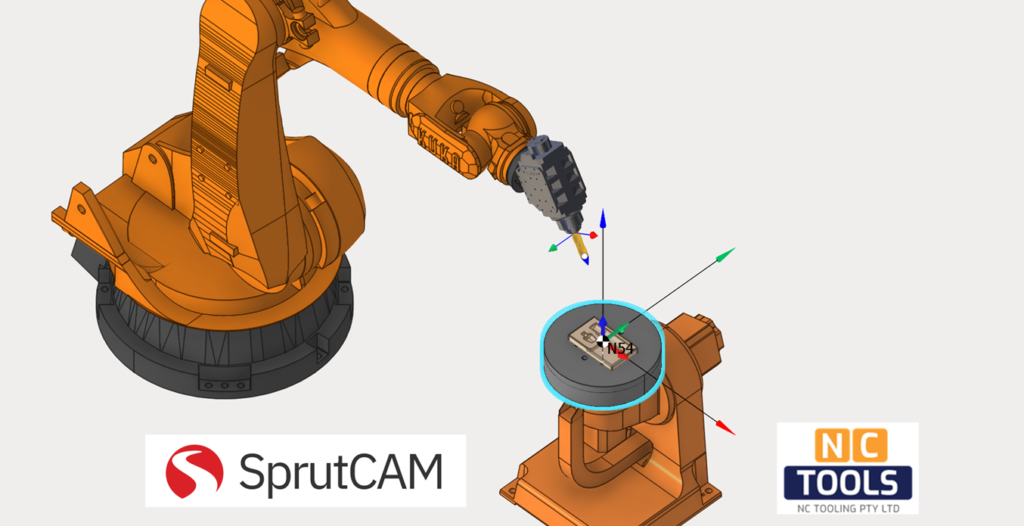 Program your Industrial Robots using SprutCAM